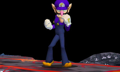Waluigi Mod for Super Smash Bros. (3DS) | SSB3DS Mods