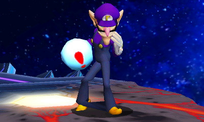 Waluigi Mod for Super Smash Bros. (3DS) | SSB3DS Mods