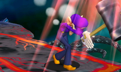Waluigi Mod for Super Smash Bros. (3DS) | SSB3DS Mods