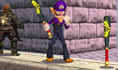 Waluigi Mod for Super Smash Bros. (3DS) | SSB3DS Mods