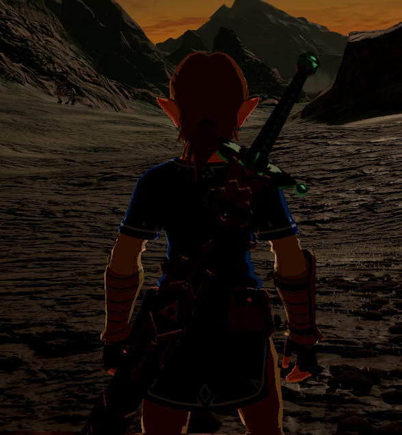 ALttP Golden Master Sword Mod for The Legend of Zelda: Breath of the ...