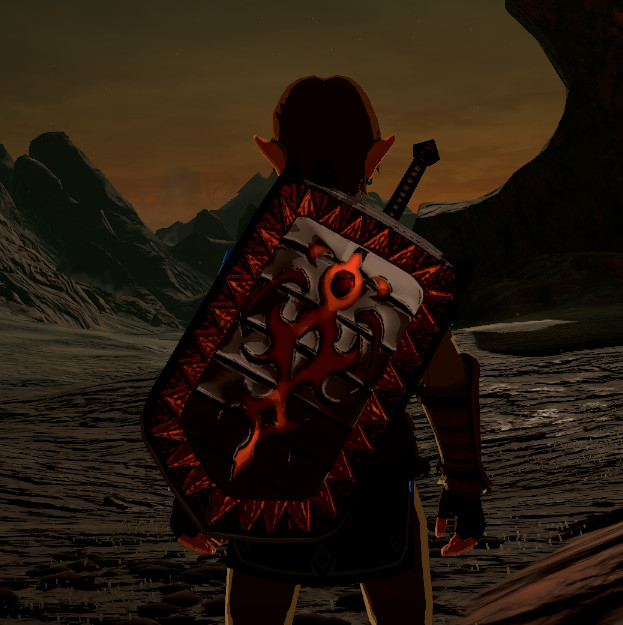 ALttP Red Mirror Shield [The Legend of Zelda: Breath of the Wild (WiiU ...