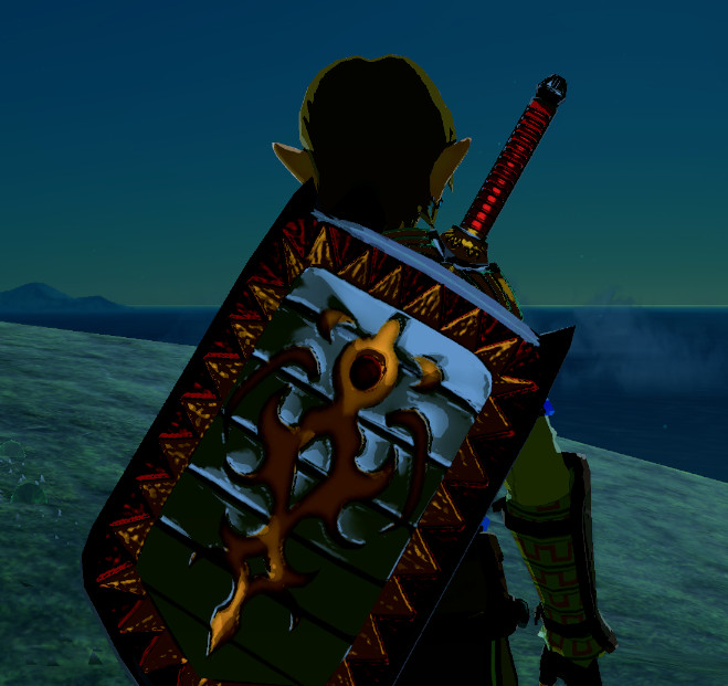 ALttP Red Mirror Shield [The Legend of Zelda: Breath of the Wild (WiiU ...
