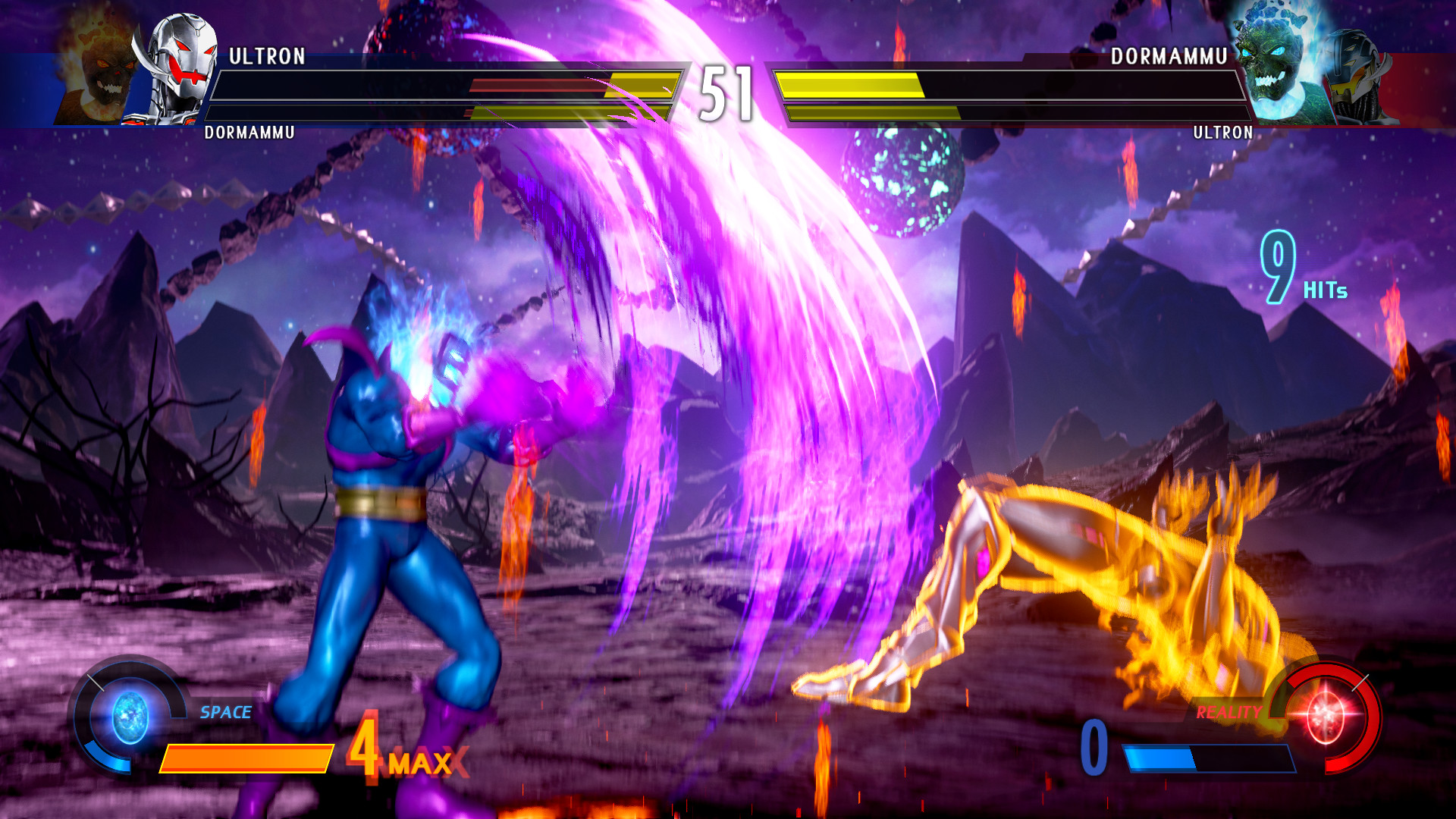 Classic Dormammu over Alt [Marvel vs. Capcom: Infinite] [Mods]