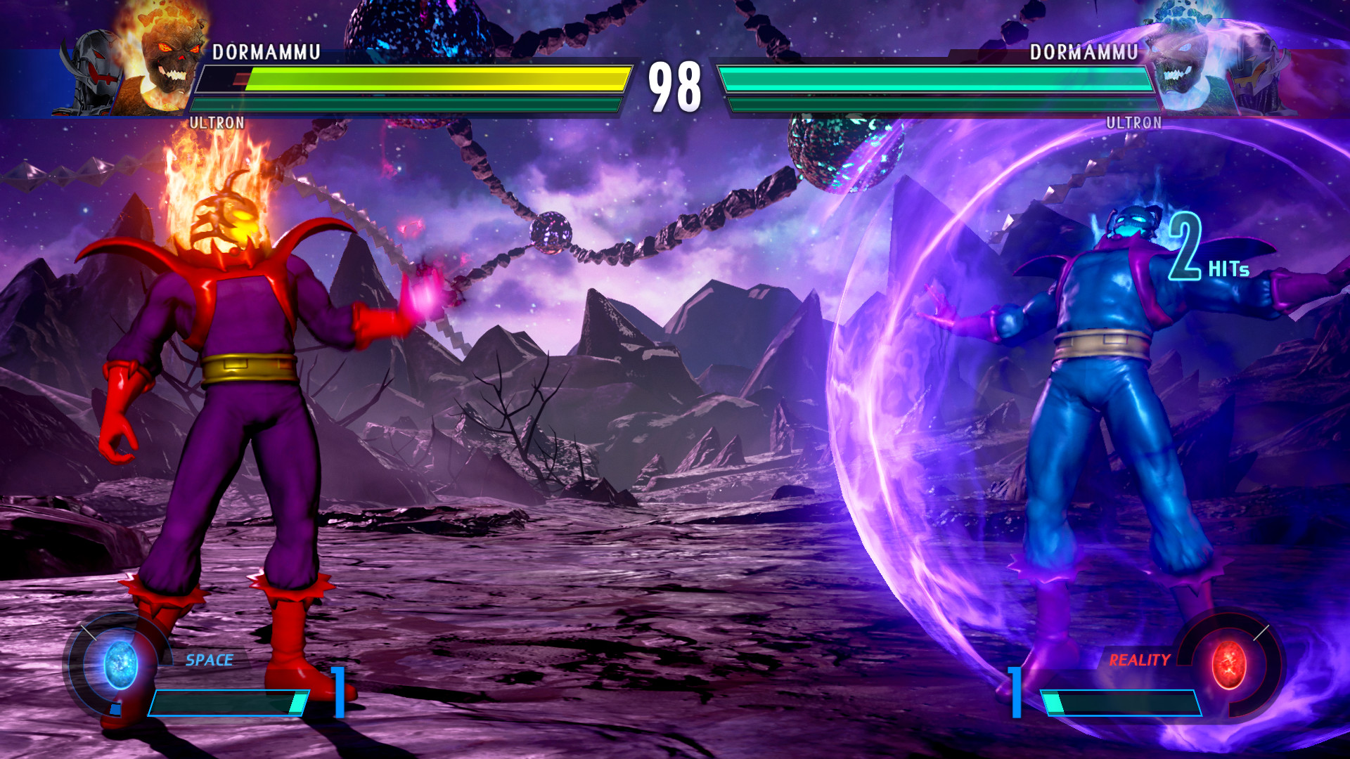 Classic Dormammu over Alt [Marvel vs. Capcom: Infinite] [Mods]