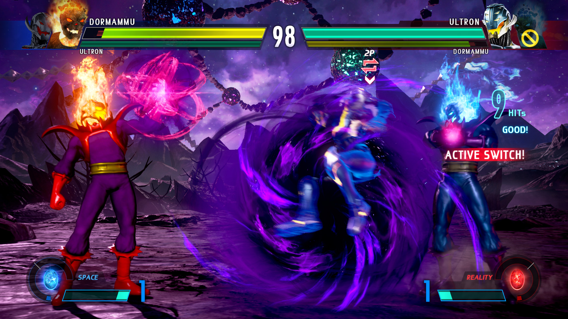 Classic Dormammu over Alt [Marvel vs. Capcom: Infinite] [Mods]