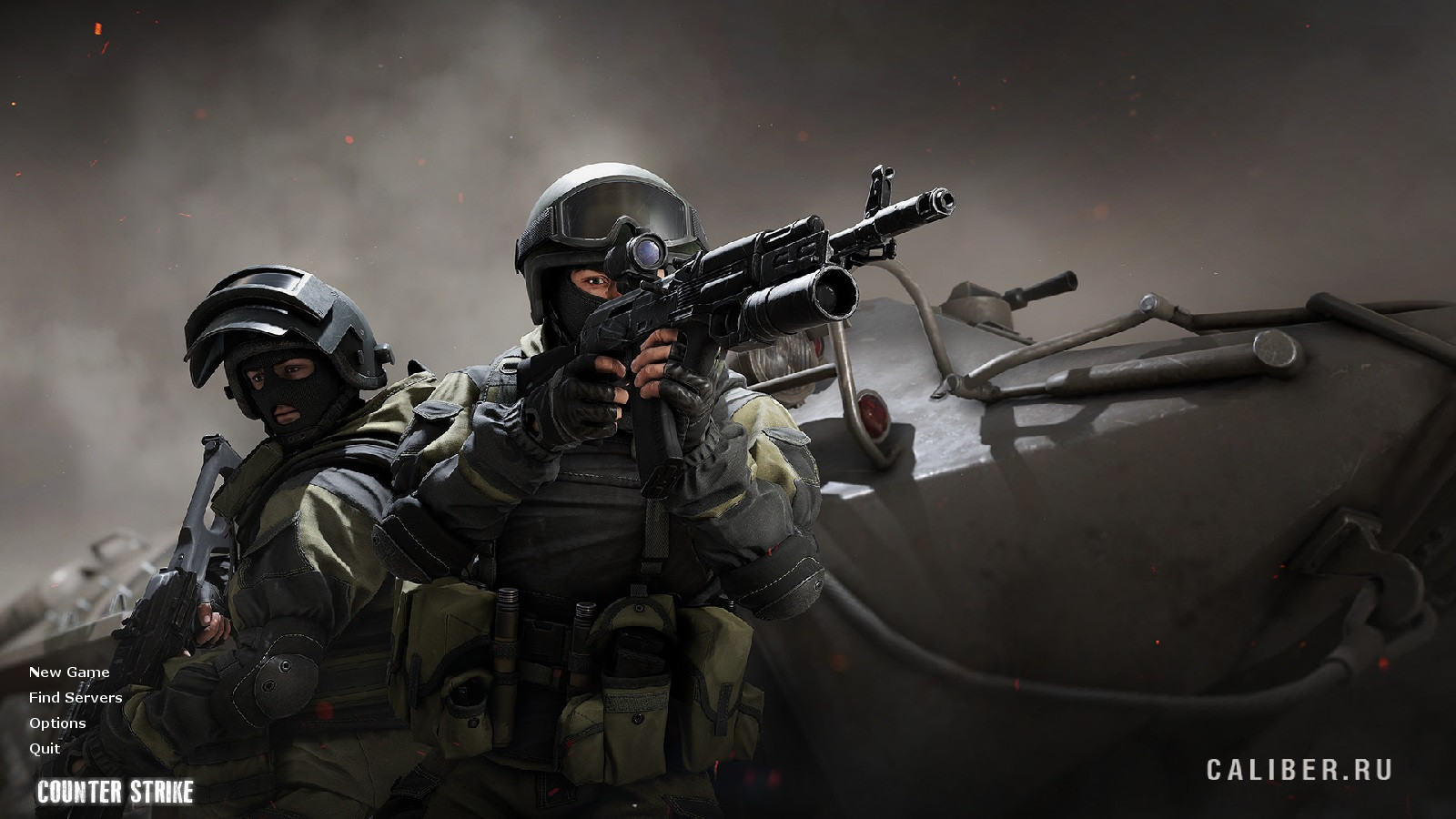 Caliber menu backgrounds Mod for Counter-Strike 1.6 | CS1.6 Mods