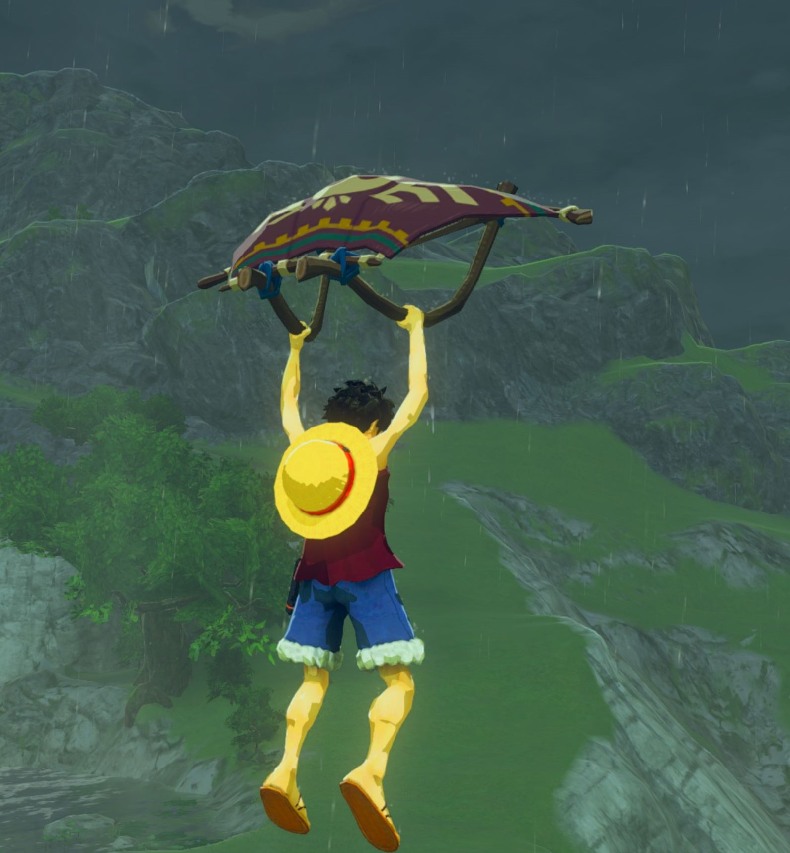 Luffy Over Link! Mod for The Legend of Zelda: Breath of the Wild (WiiU ...