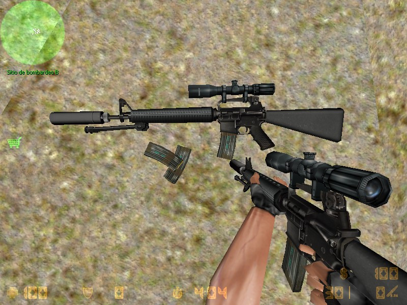 scavenged M16 Sniper [Counter-Strike 1.6] [Mods]