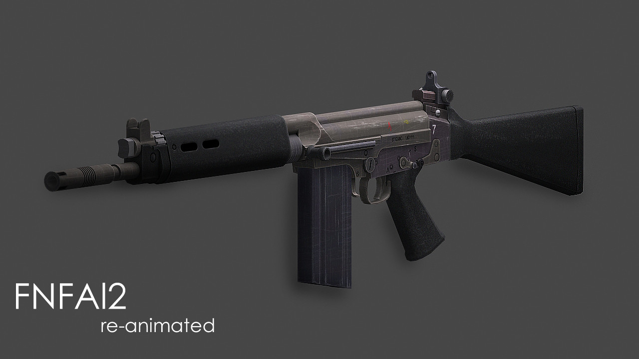 Arby26 FN-Fal Re-animated Mod for Counter-Strike: Source | CS:S Mods