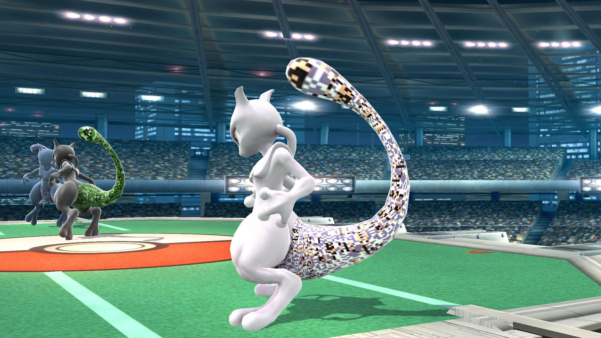 MISSINGNO Mewtwo [Super Smash Bros. (Wii U)] [Mods]