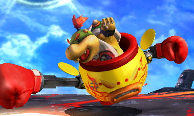 Bowser Jr-Fire Koopa Clown Car [Super Smash Bros. (3DS)] [Mods]