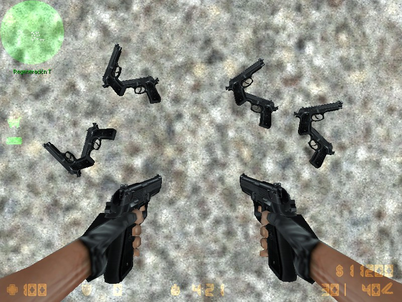 Scavenged Dual Elites [Counter-Strike 1.6] [Mods]