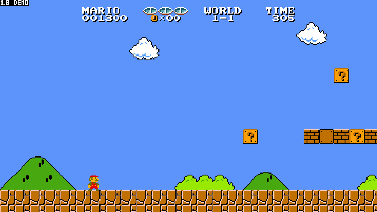 SMB1 MARIO (1.8) Mod for Boll Deluxe | BDX Mods