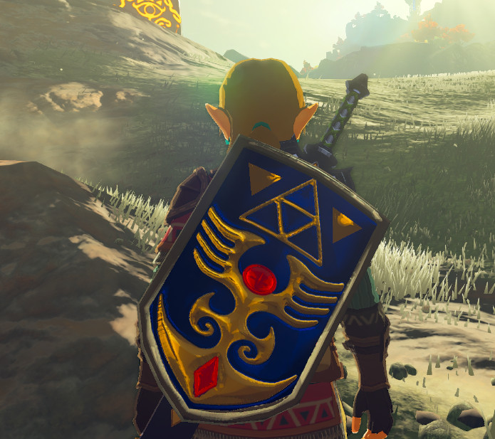 ALttP Blue Fighter Shield [The Legend of Zelda: Breath of the Wild ...