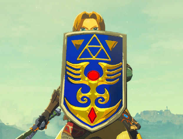 ALttP Blue Fighter Shield [The Legend of Zelda: Breath of the Wild ...