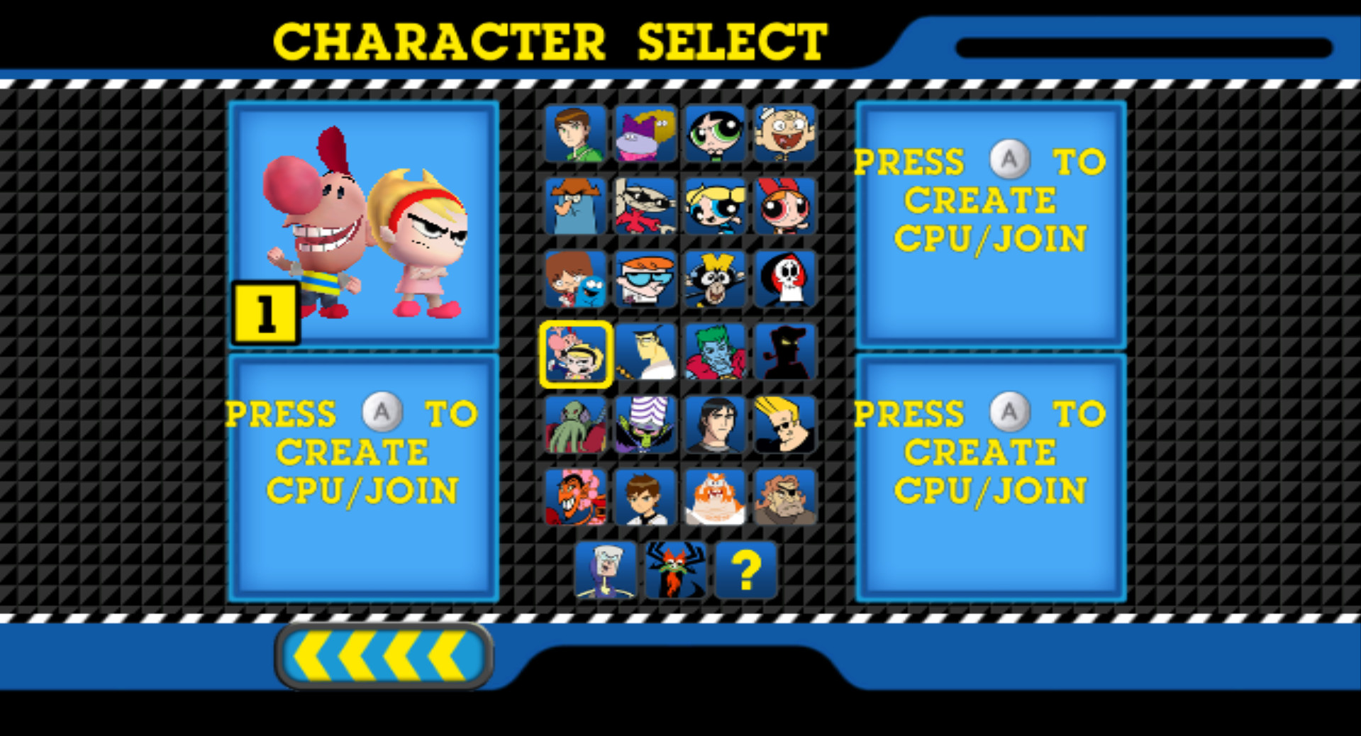 Ness & Paula Inspired Billy & Mandy Mod for Cartoon Network: Punch Time ...