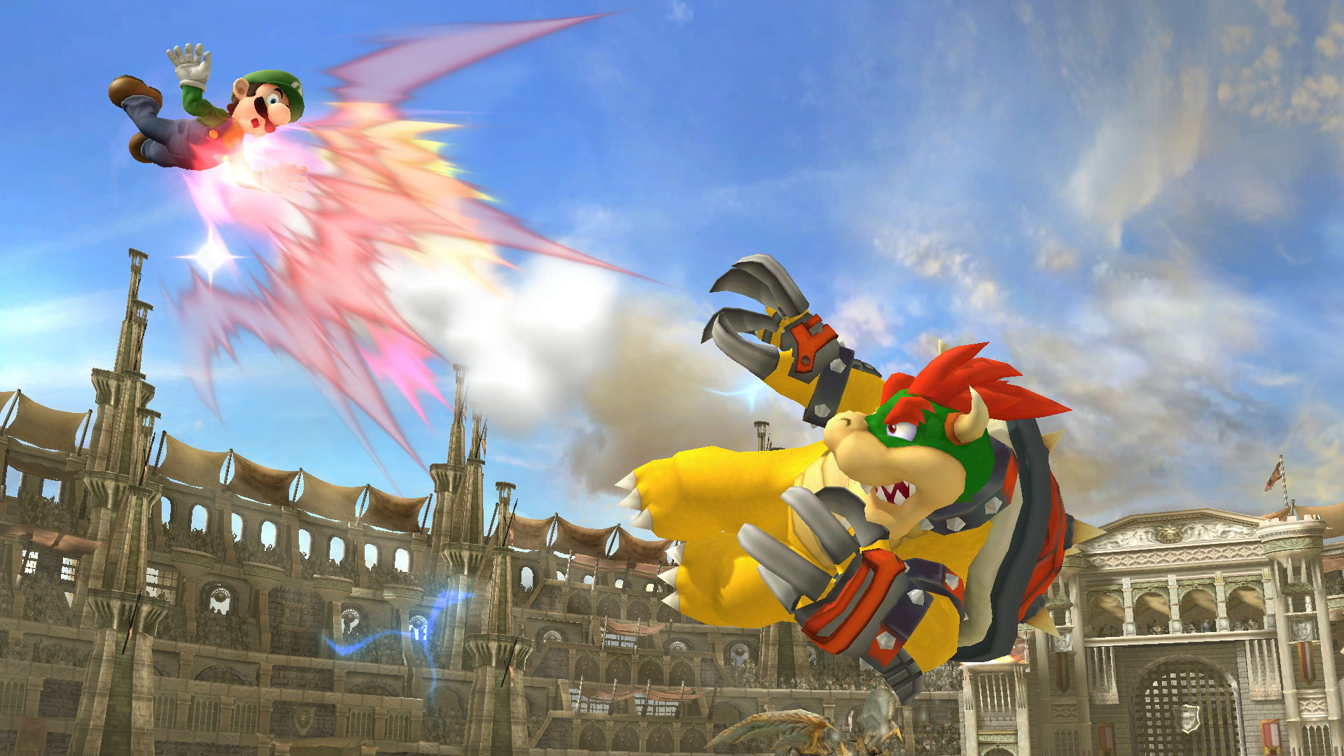 Bowser - Mario Strikers Charged (Wii model) Mod for Super Smash Bros ...