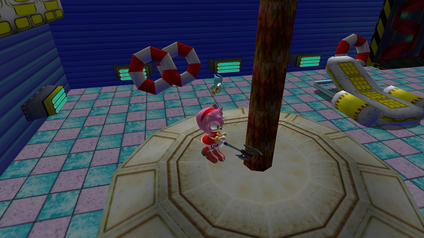Battle Axe Amy Mod for Sonic Adventure DX | SADX Mods