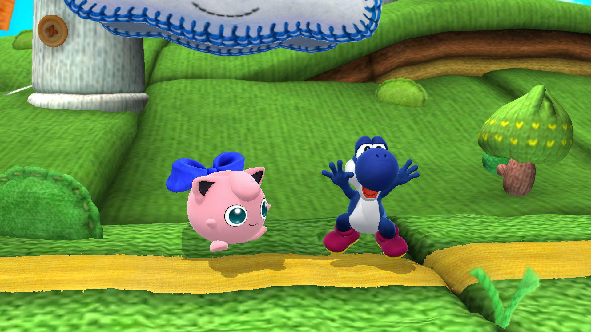 Blue Bow Jigglypuff (Melee) Mod for Super Smash Bros. (Wii U) | SSB4U Mods