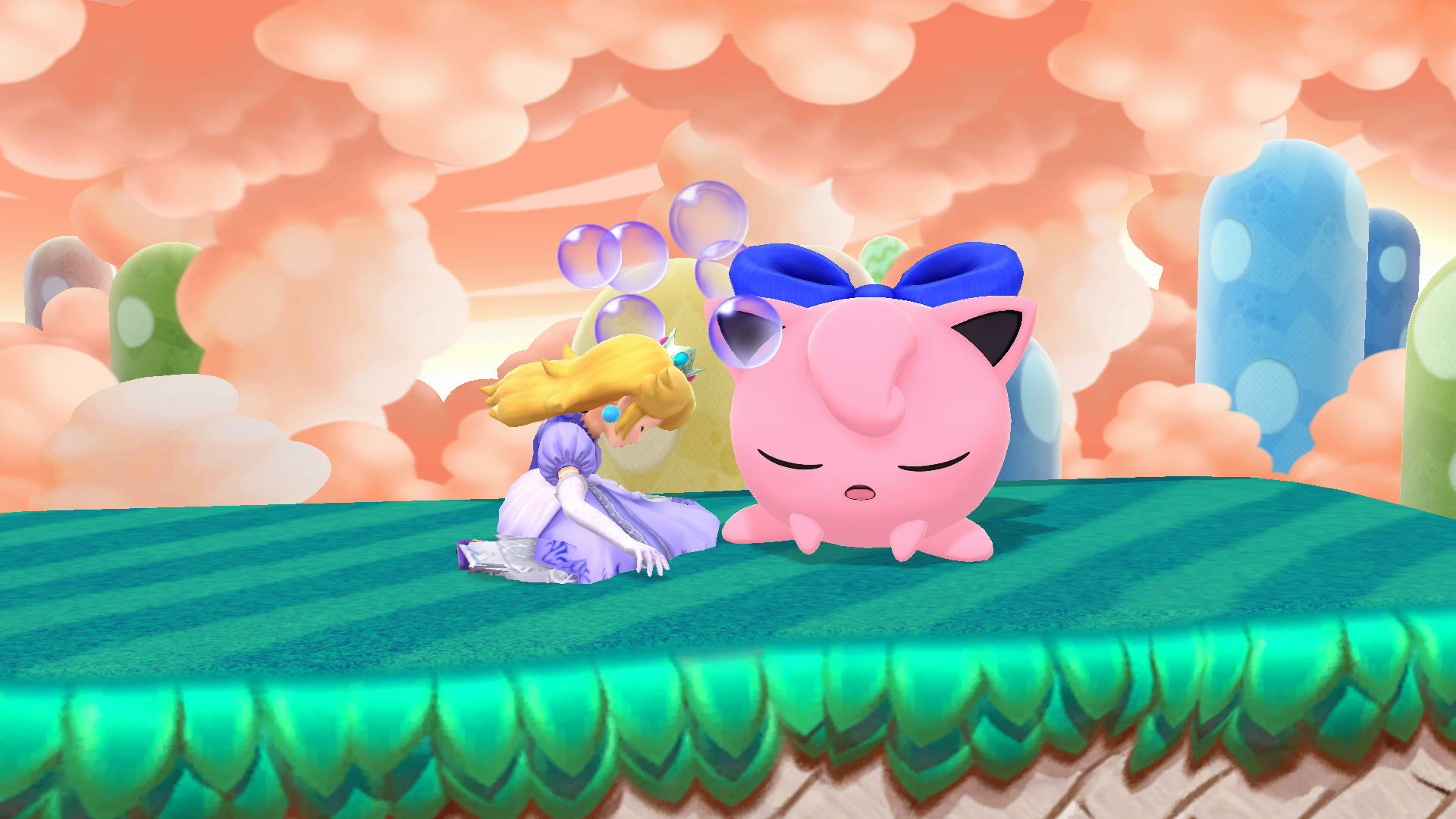 Blue Bow Jigglypuff (Melee) Mod for Super Smash Bros. (Wii U) | SSB4U Mods