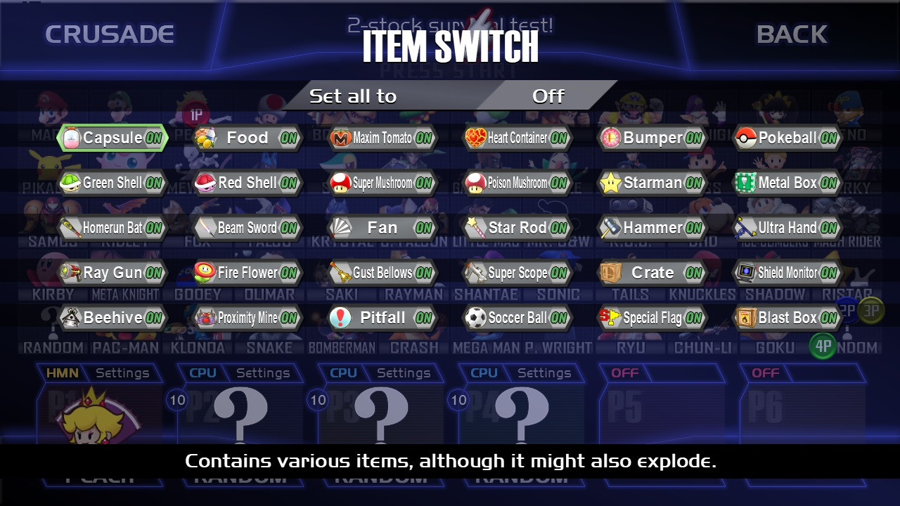 SSB4 HUD Mod for Super Smash Bros. Crusade | SSBC Mods