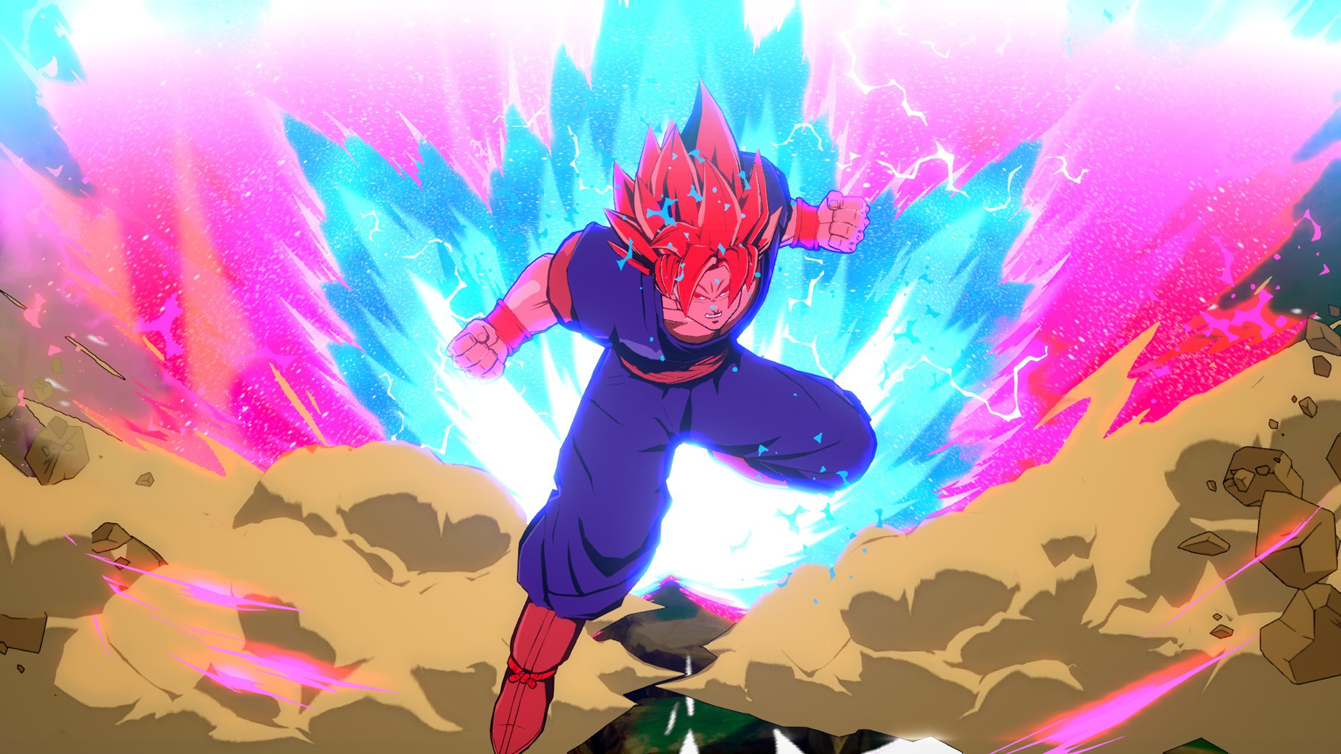 Akuma Goku SSGSS (works on SSJ too) Mod for Dragon Ball FighterZ | DB ...