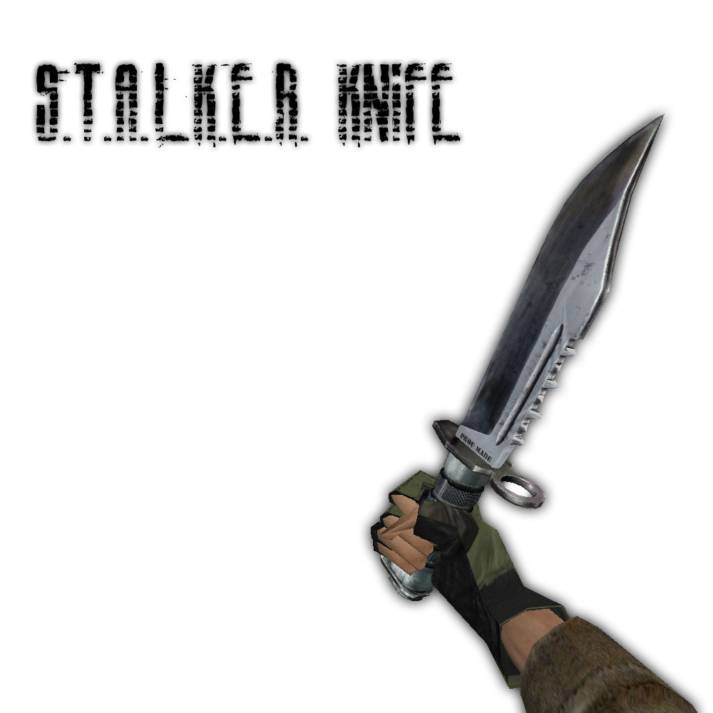 Stalker knife for crowbar [Half-Life] [Mods]