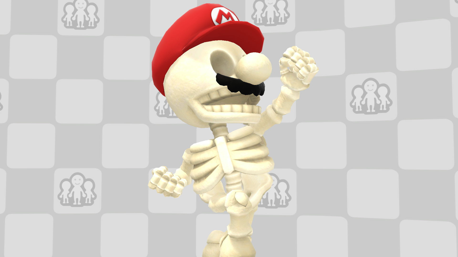 Skeleton Mario (Super Mario Odyssey) Mod for Super Smash Bros. (Wii U ...