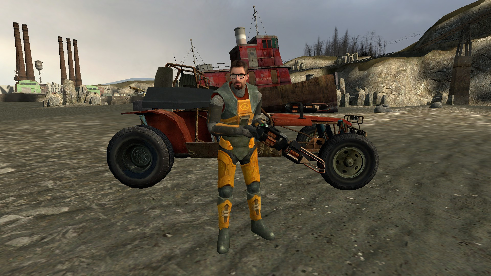 Leak Buggy with Beta Styled Tau Mod for Half-Life 2 | HL2 Mods