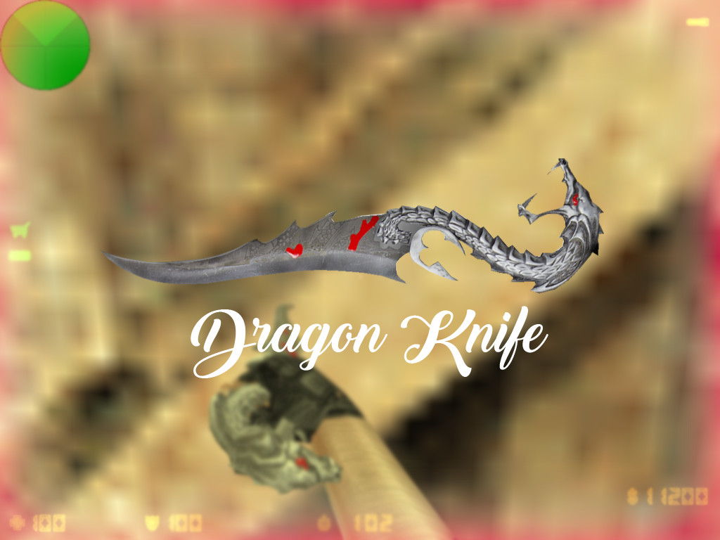 Dragon Knife Mod for Counter-Strike 1.6 | CS1.6 Mods
