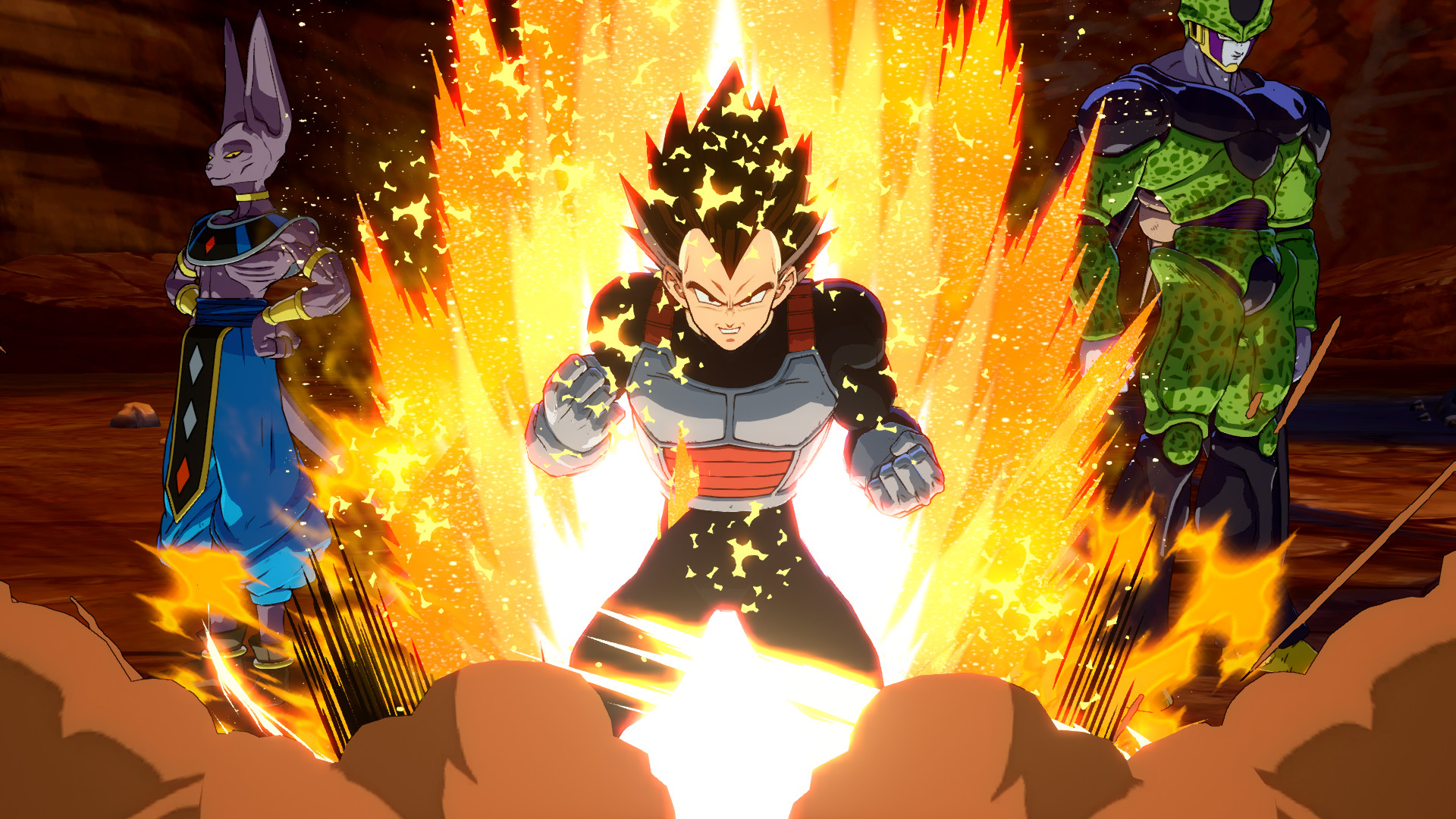 King Vegeta Recolor for SSJ Vegeta Mod for Dragon Ball FighterZ | DB:FZ ...