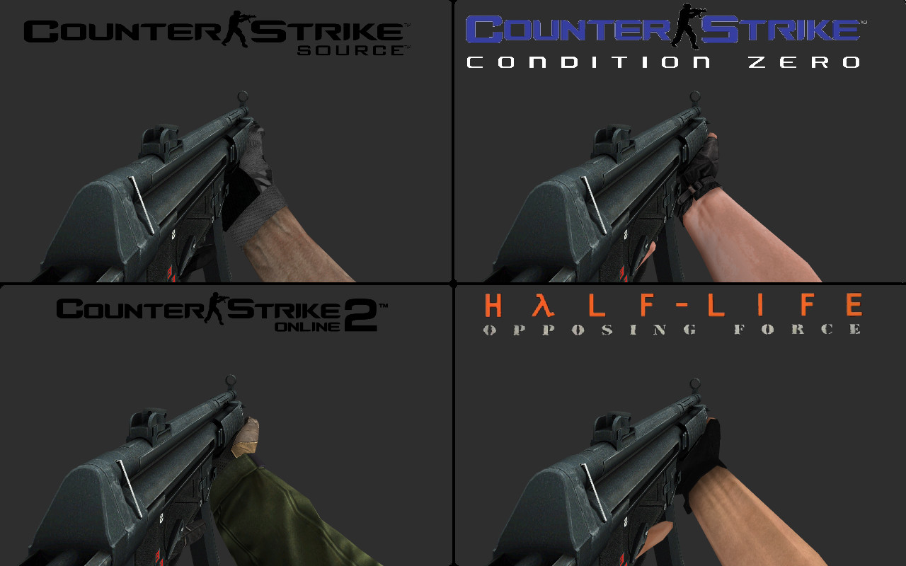CS:GO MP5 Mod for Counter-Strike 1.6 | CS1.6 Mods