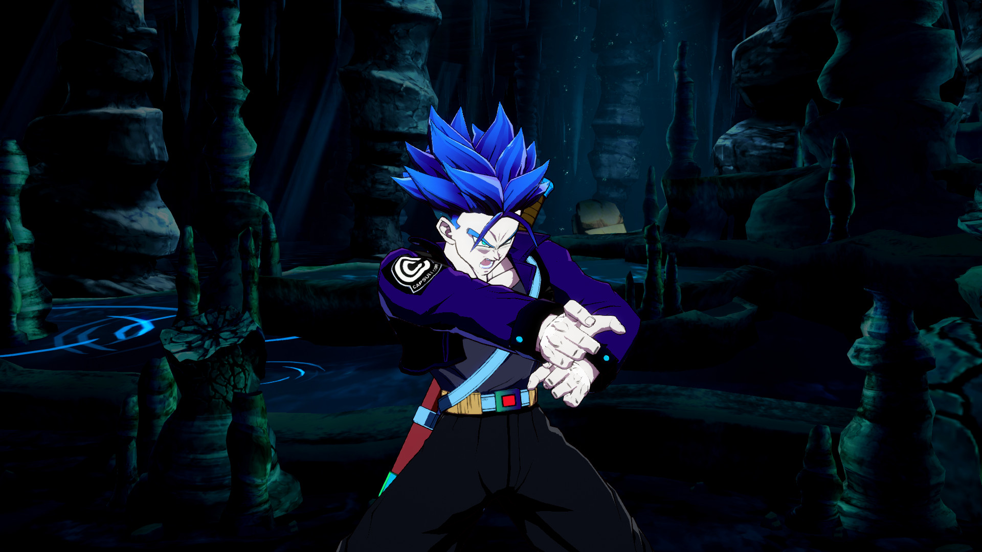 Trunks Nebula Recolor (gradient test) [Dragon Ball FighterZ] [Mods]