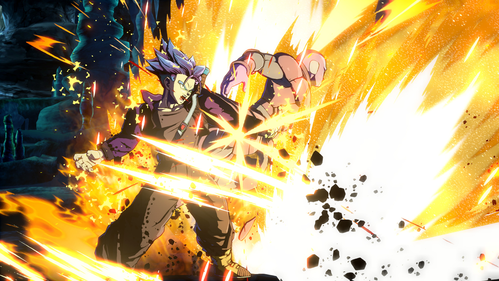 Trunks Nebula Recolor (gradient test) [Dragon Ball FighterZ] [Mods]