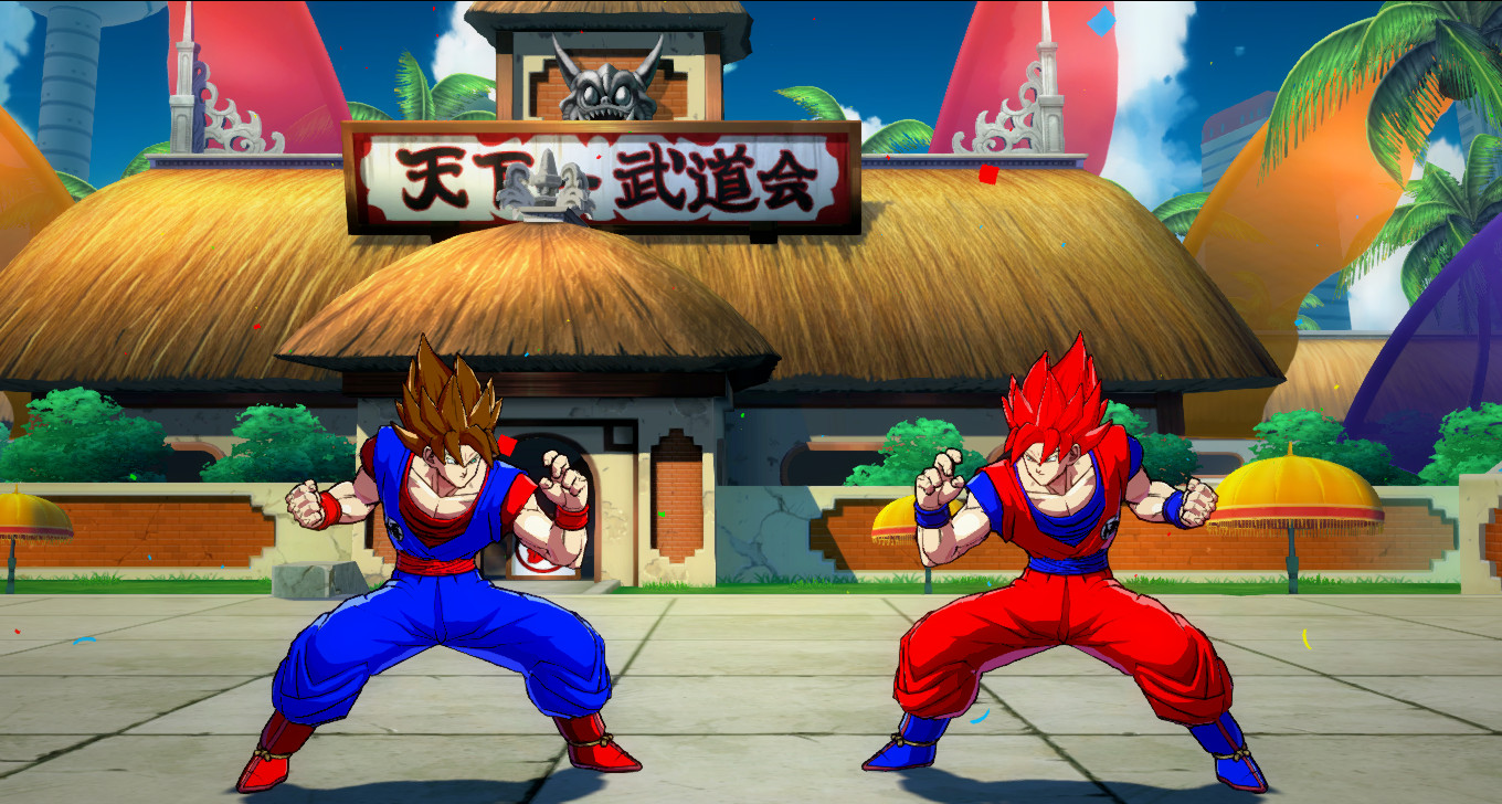 Goku Mario themed [Dragon Ball FighterZ] [Mods]