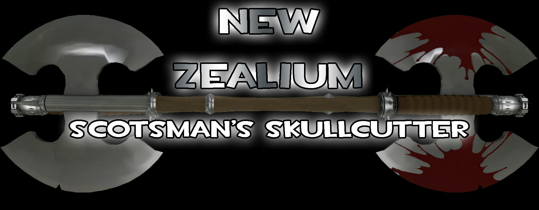 New Zealium Scotsman's Skullcutter [Team Fortress 2] [Mods]
