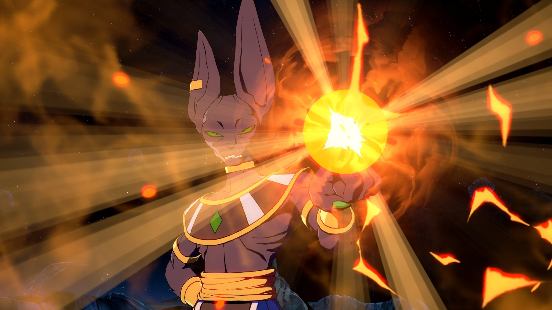 Anubis Themed Beerus Mod for Dragon Ball FighterZ | DB:FZ Mods
