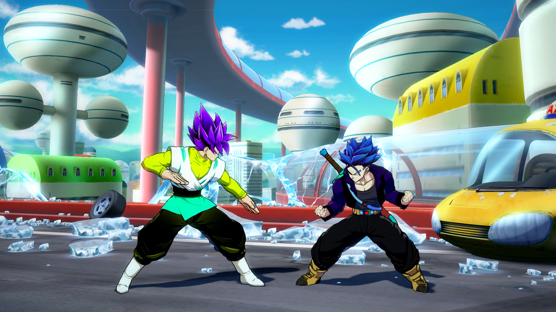 Fade in Goku Black (another gradient test) [Dragon Ball FighterZ] [Mods]