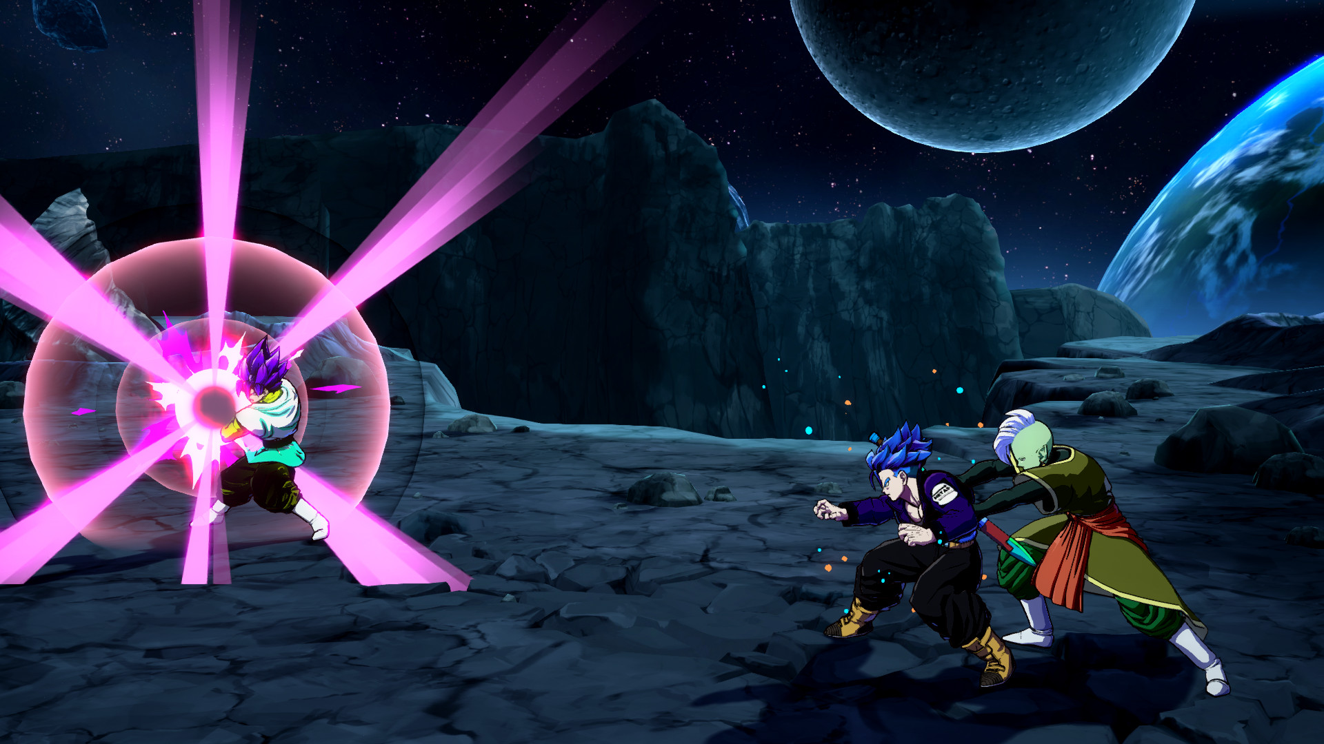 Fade in Goku Black (another gradient test) [Dragon Ball FighterZ] [Mods]