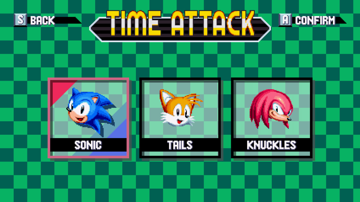 Mega Collection Style Menu Mod for Sonic Mania | SM Mods