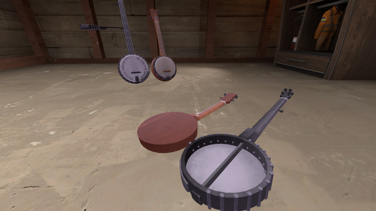 Long-neck Banjo (Pete Seeger Styled) Mod for Team Fortress 2 | TF2 Mods