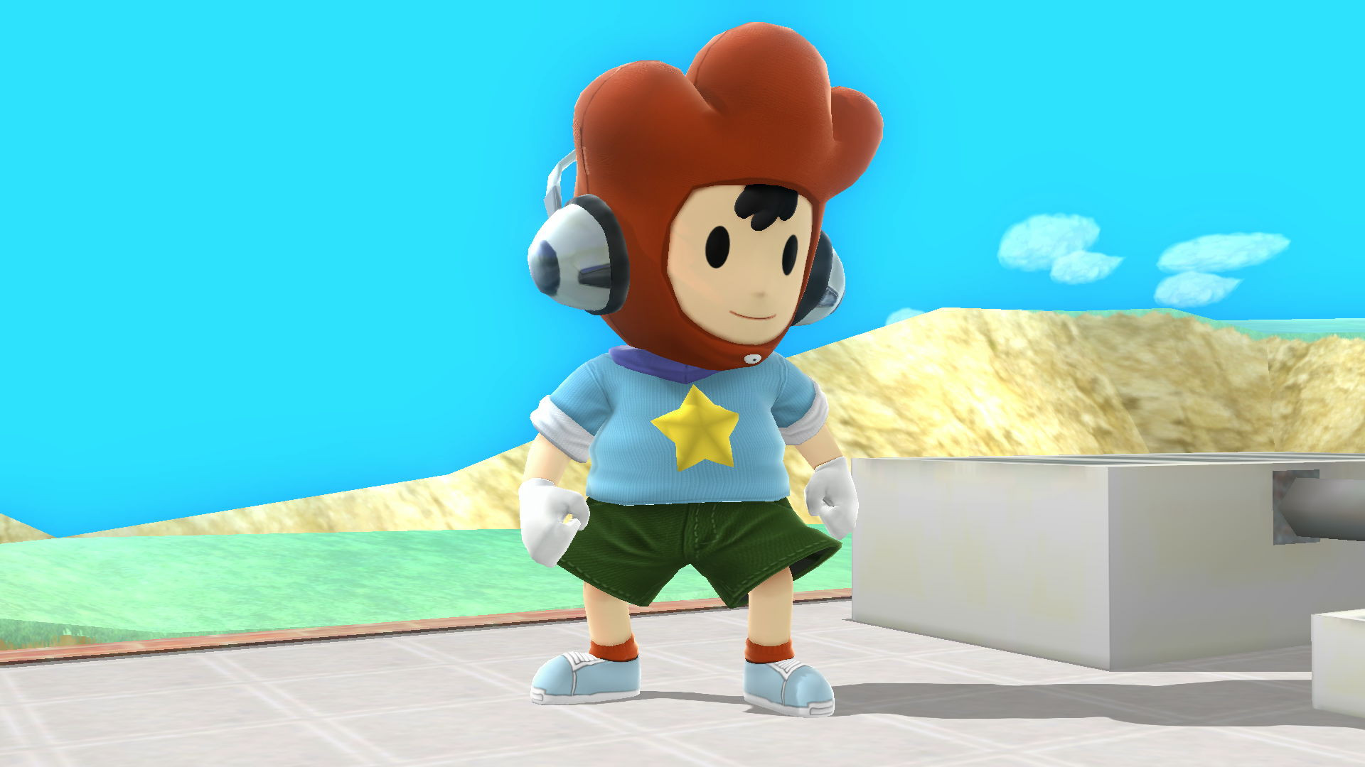 Ness Maxwell Costume Mod for Super Smash Bros. (Wii U) | SSB4U Mods
