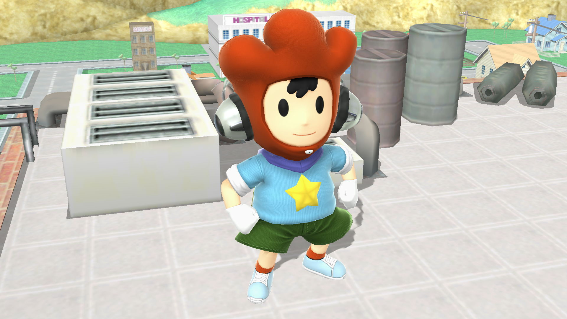 Ness Maxwell Costume Mod for Super Smash Bros. (Wii U) | SSB4U Mods