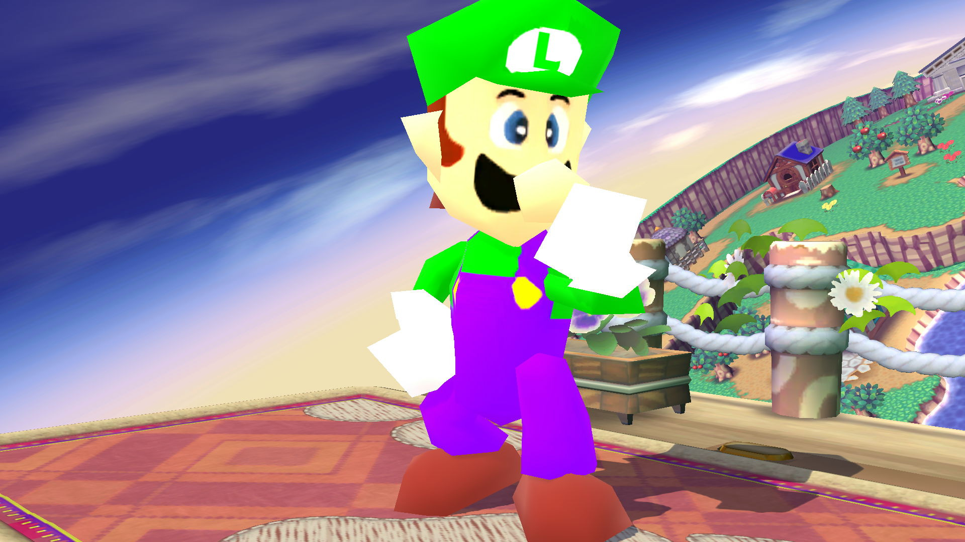 N64 Luigi [Super Smash Bros. (Wii U)] [Mods]