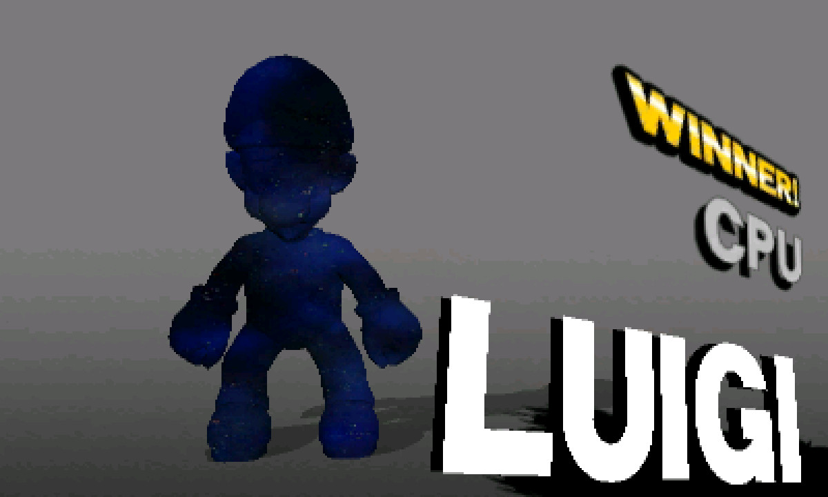 Cosmic Luigi [Super Smash Bros. (3DS)] [Mods]