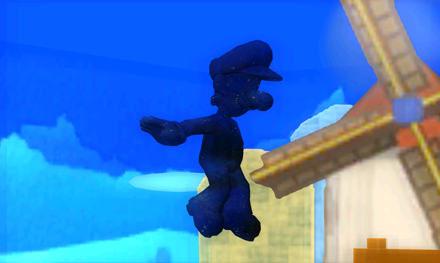 Cosmic Luigi [Super Smash Bros. (3DS)] [Mods]