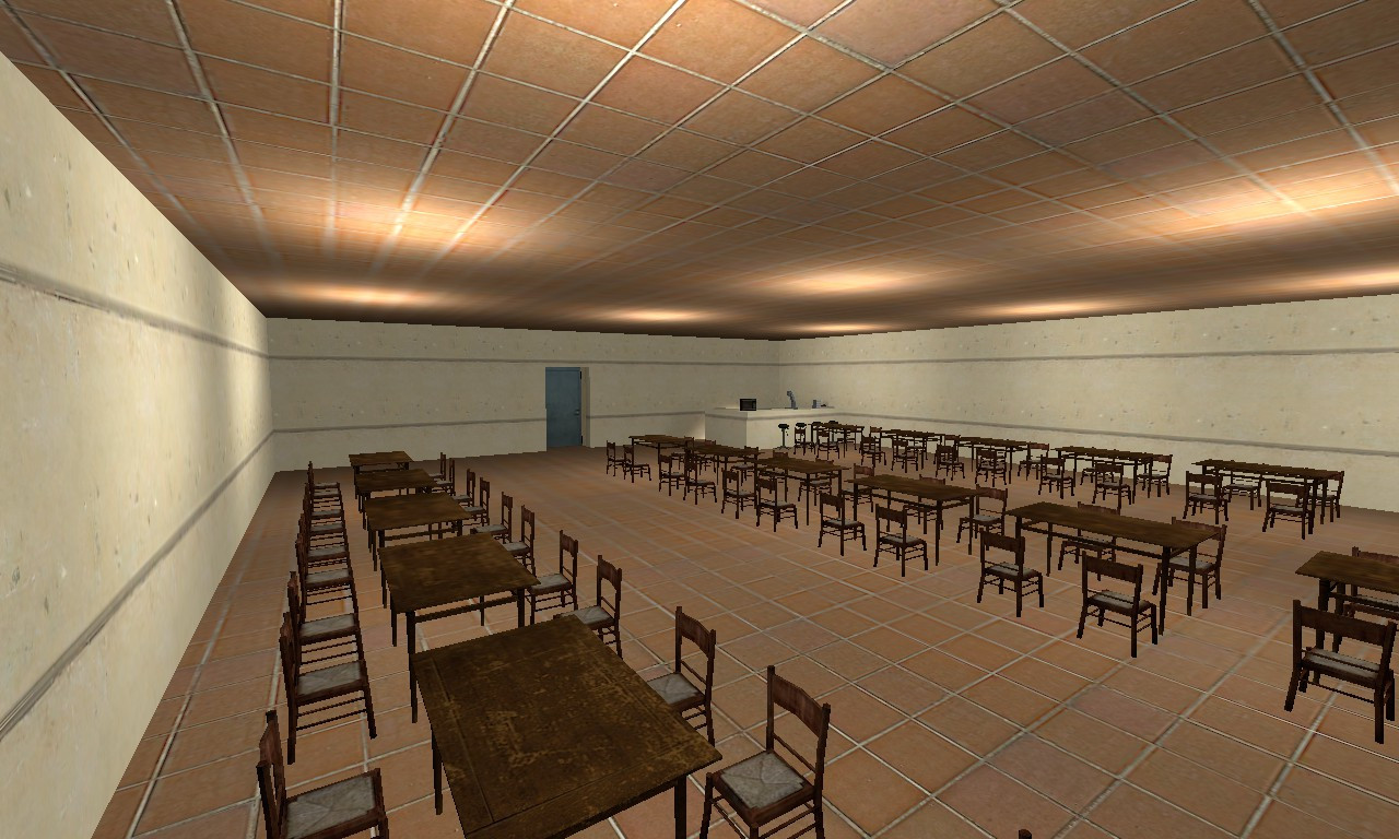 Hall with a scene (gm_hall_teather) [Garry's Mod] [Mods]