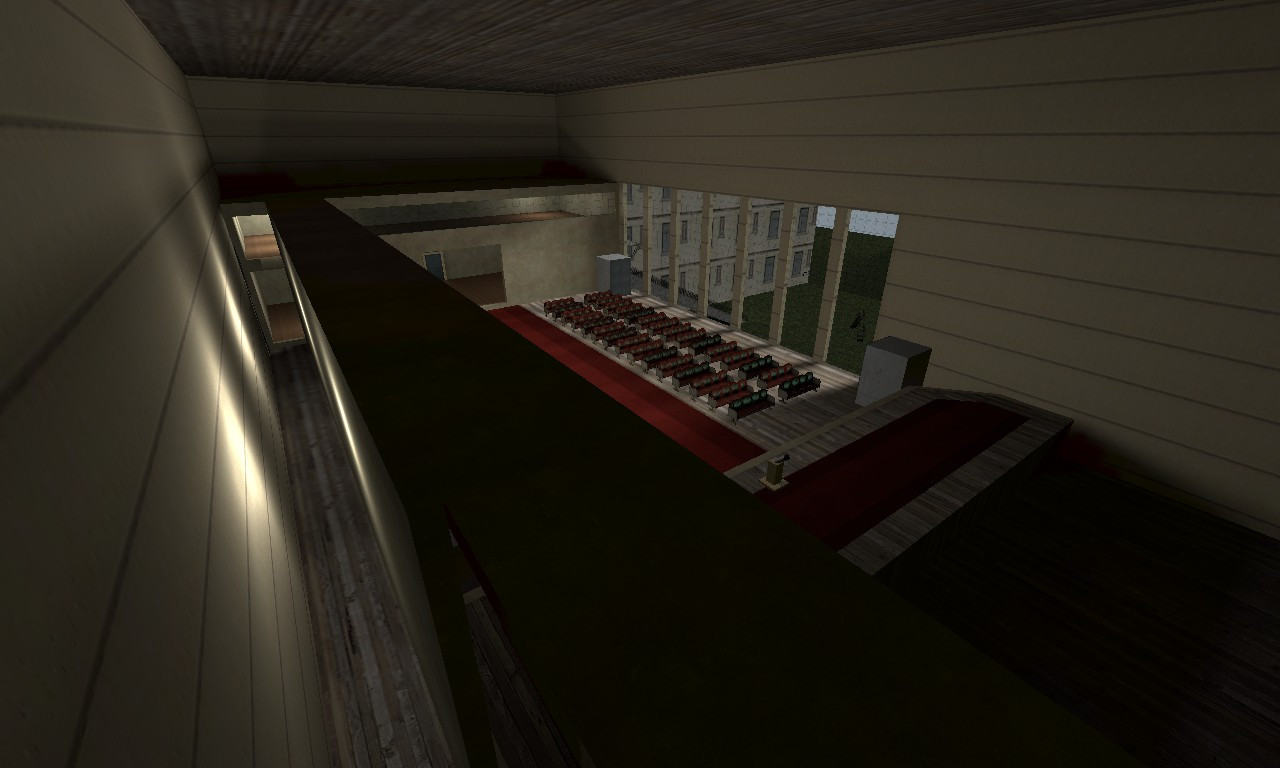 Hall with a scene (gm_hall_teather) [Garry's Mod] [Mods]
