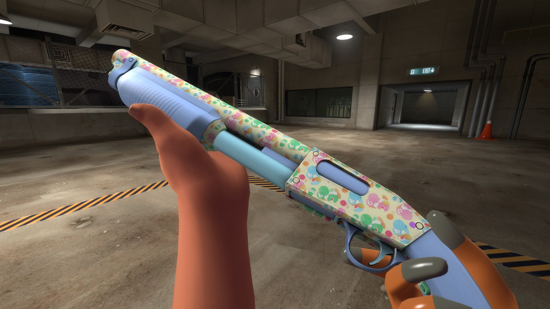 Yarn Yoshi War Paint [Team Fortress 2] [Mods]